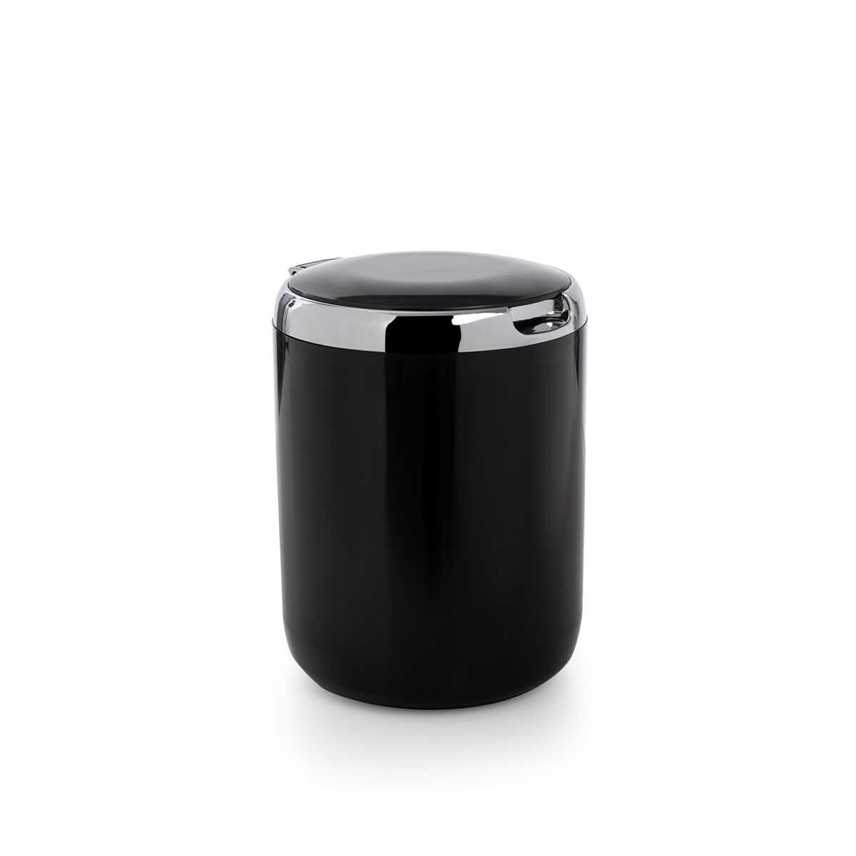 Primanova Pasifik 3 Lt. Plastik Kapaklı Çöp Kovası Siyah - 110.08 TL + KDV