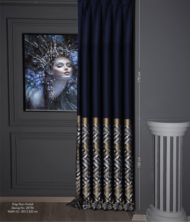 Vinaldi Prog Pano Fon Perde Design No 20196 - Sorunuz + KDV