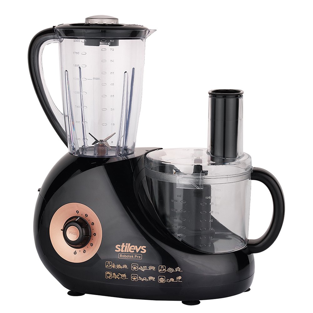 Stilevs Robotek Pro Mutfak Robotu Siyah - 3,657.50 TL + KDV