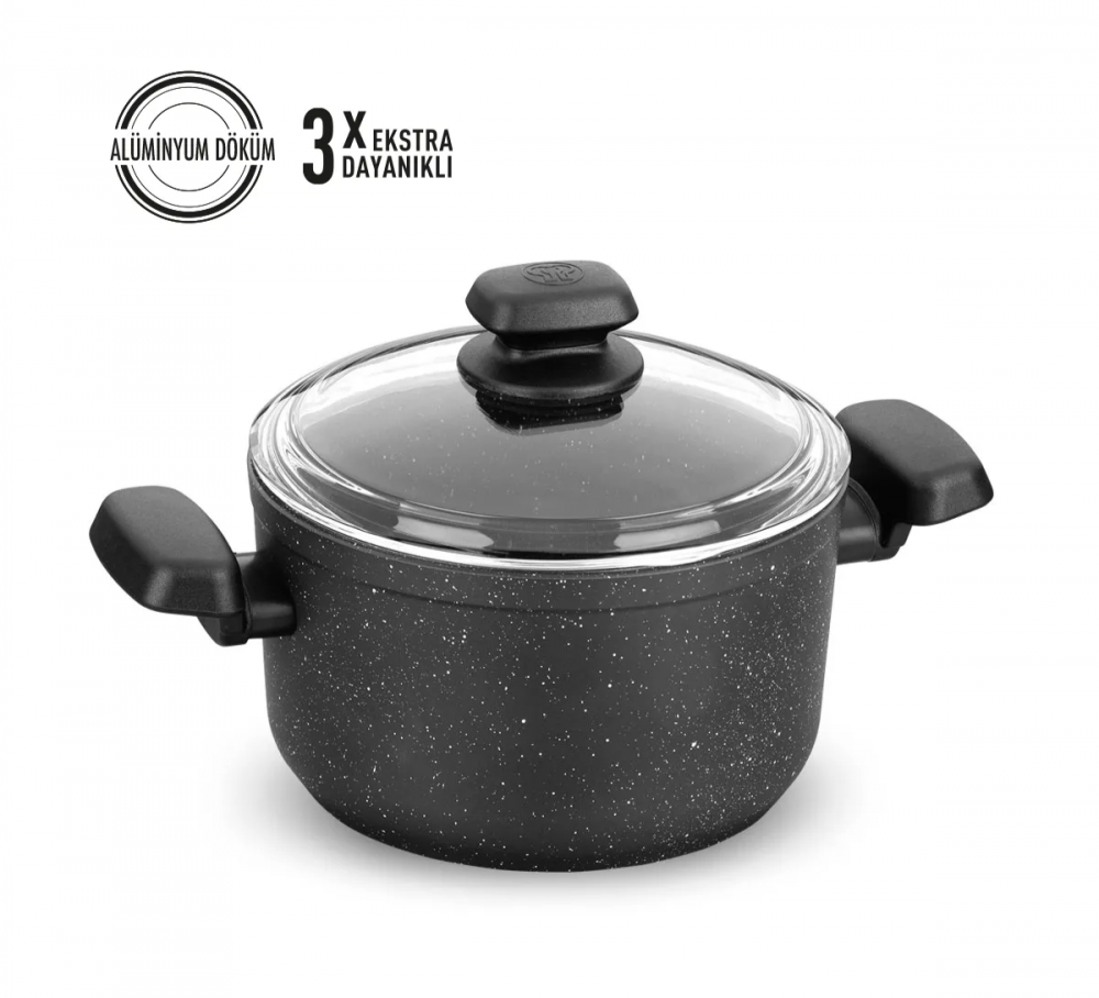 Korkmaz A1343 Ornella 28X14,5 Cm Granit Derin Tencere - 2,041.67 TL + KDV